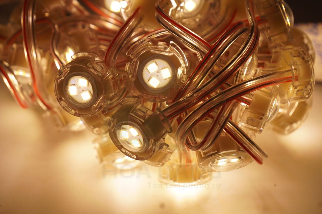 LED đúc D20 đơn sắc